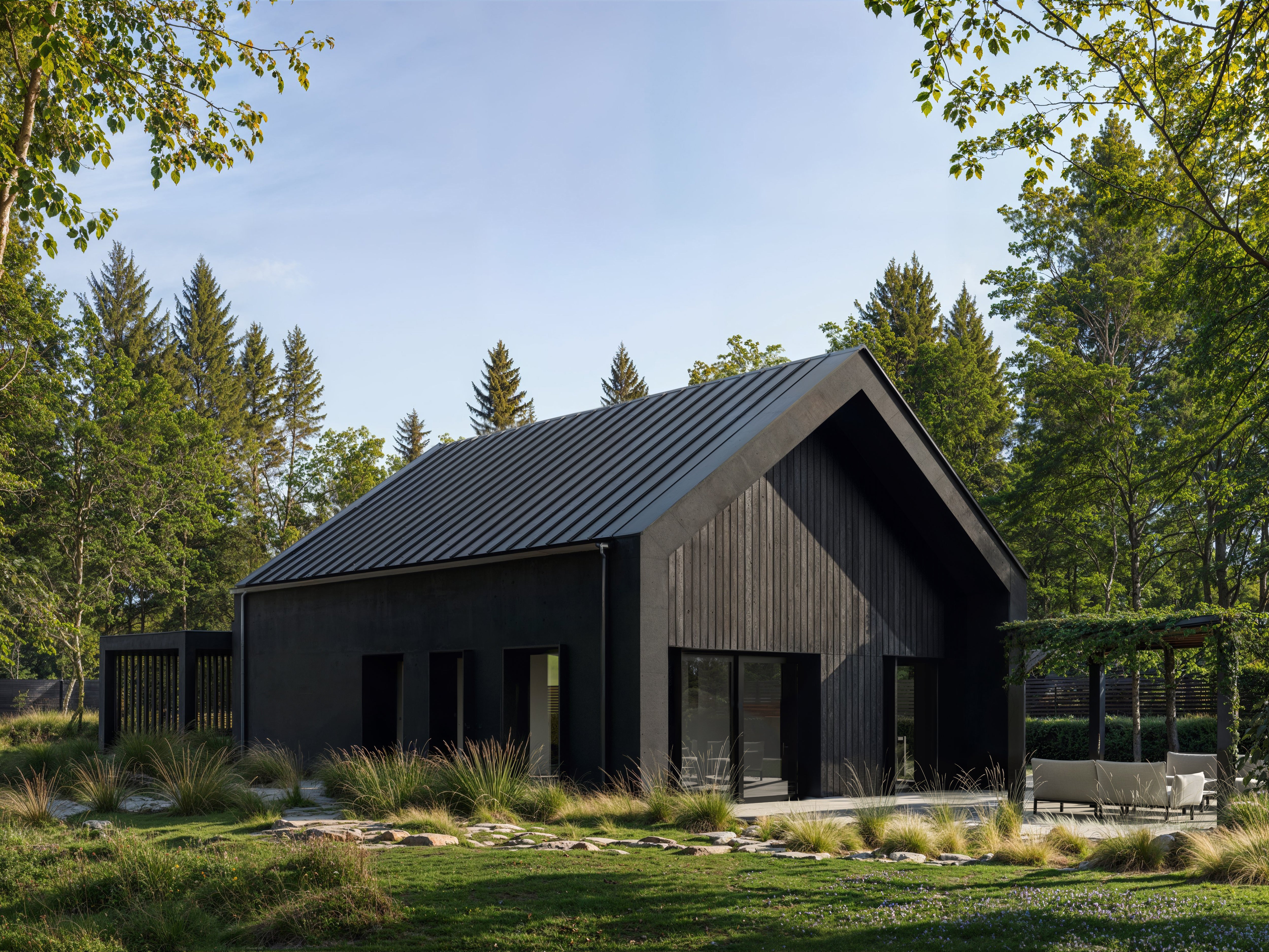 Tin Barn Homes Barn, TIN, STANDING SEAM Roofinox